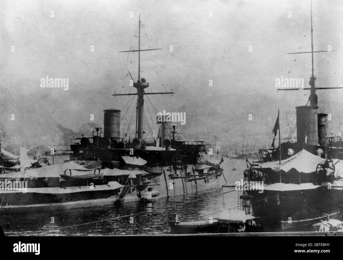 Italian Royal Navy . The two armoured cruisers , Giuseppe Garibaldi and ...