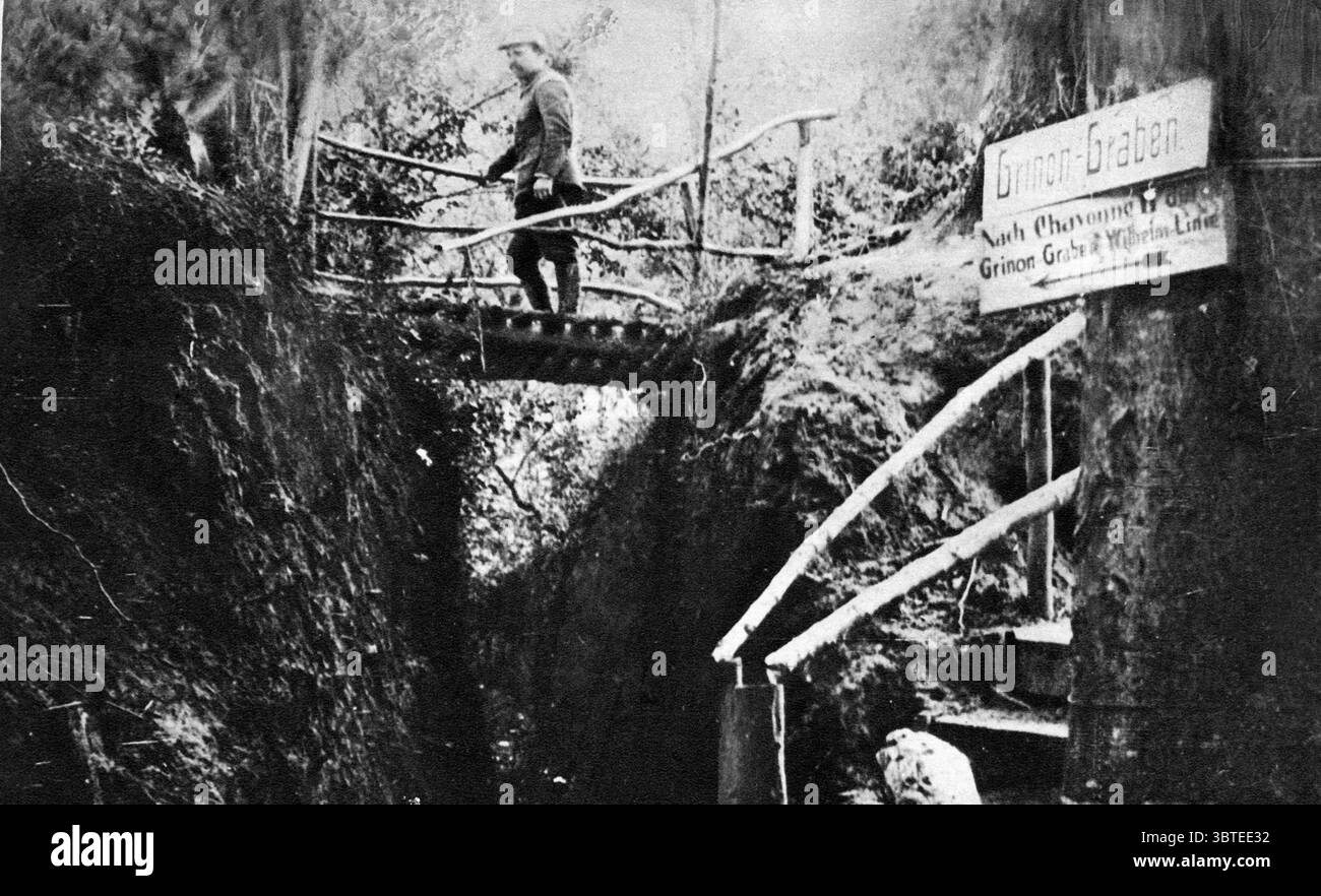 First World War Hindenburg line ... : Glimpses of the German fortified ...