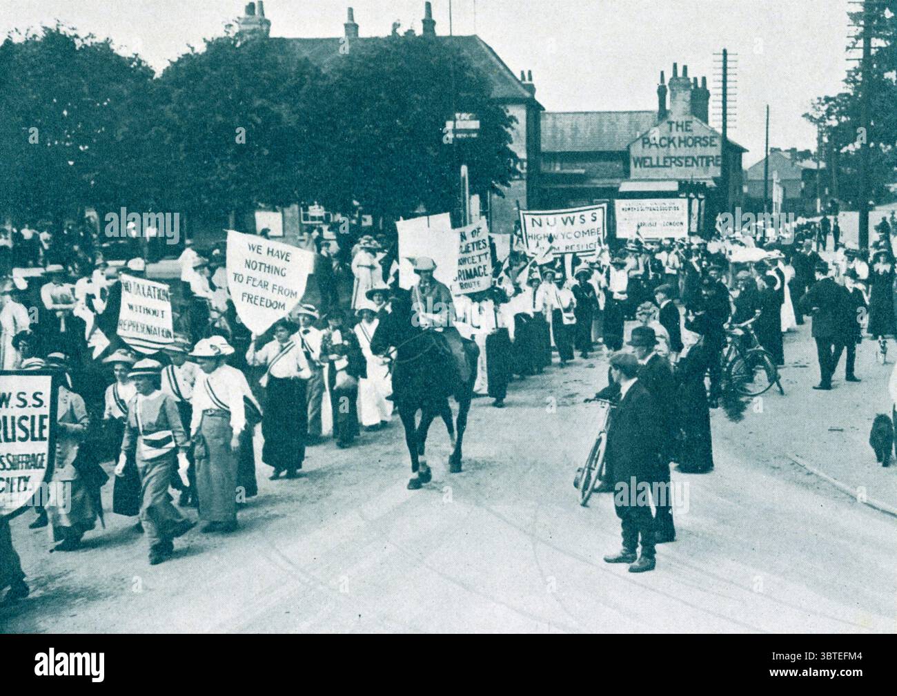 In 1913 the National Union of Women Suffrage Societies held a Women's ...