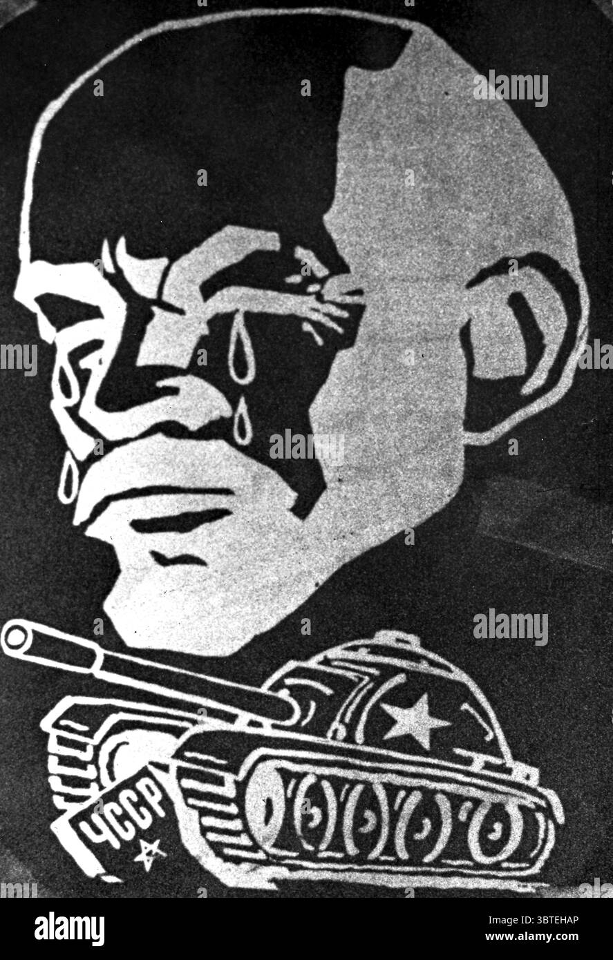 Lenin weeps as Soviet forces invade friendly Socialist state - Name at ...