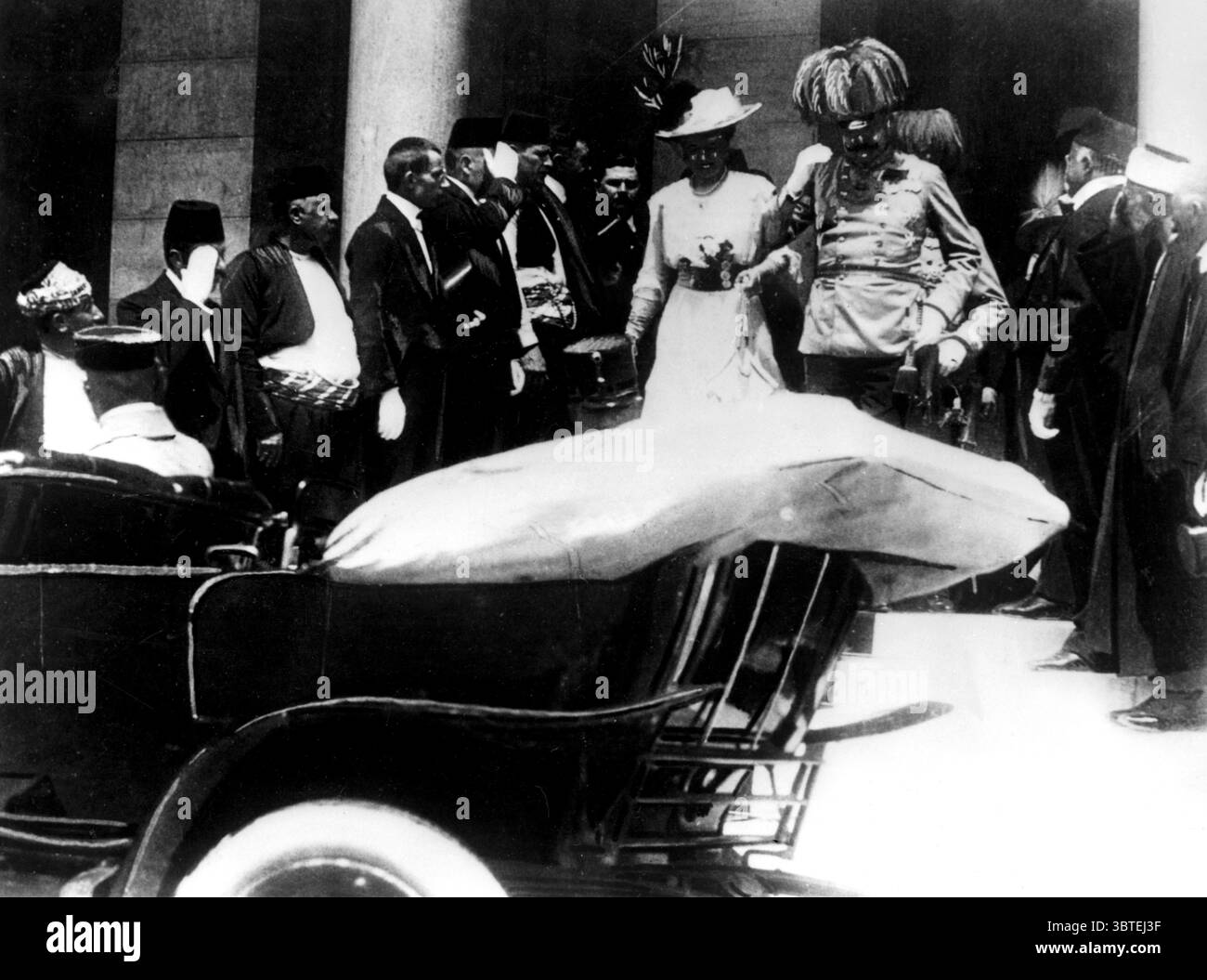 Archduke Franz Ferdinand of Austria pictured just before they were ...