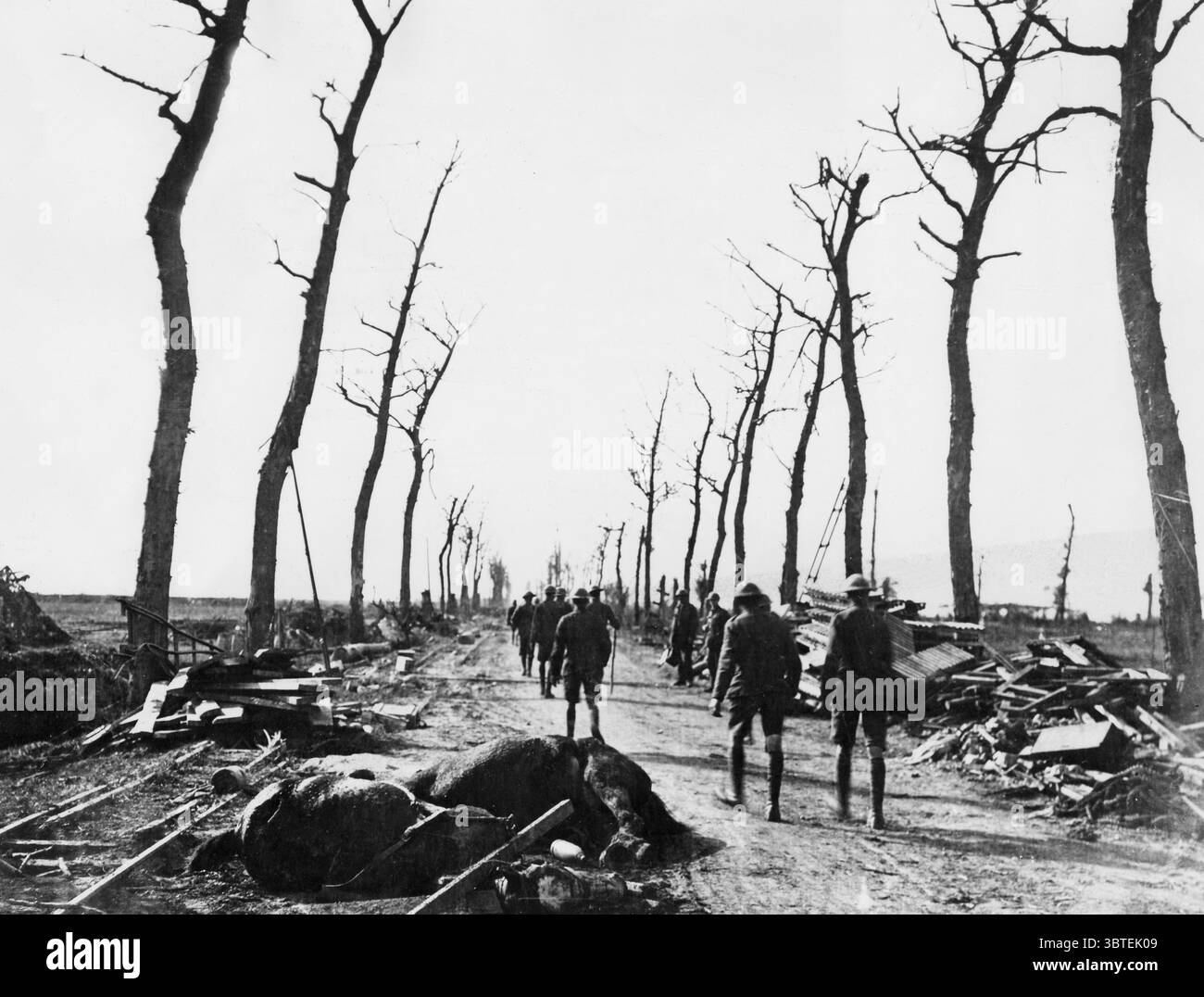 Ww1 front western battles 3rd ypres 1917 hi-res stock photography and ...