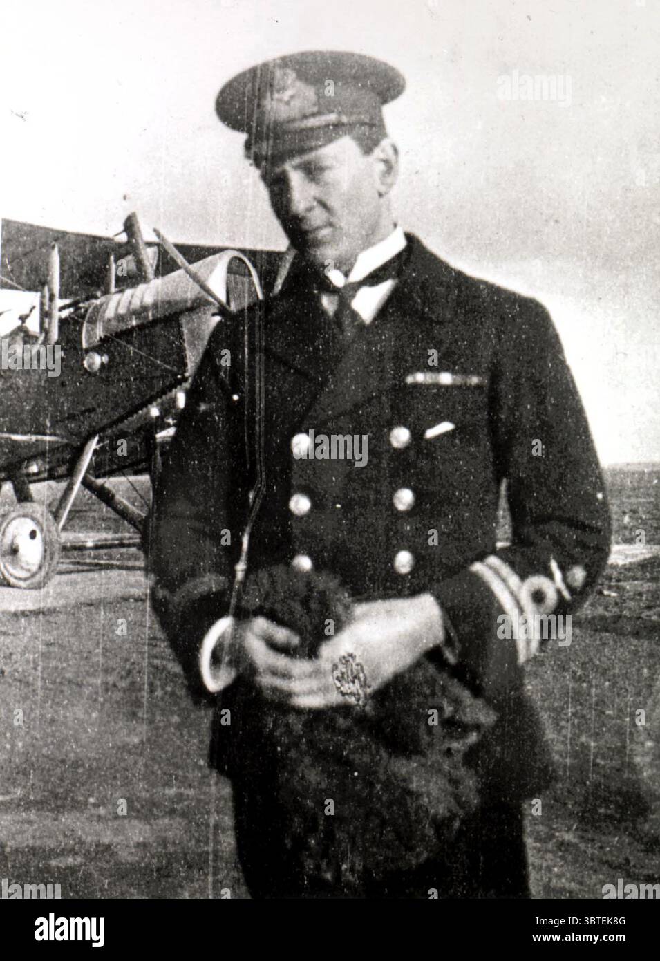 Flight Lieutenant Little 1st January 1918 Stock Photo - Alamy