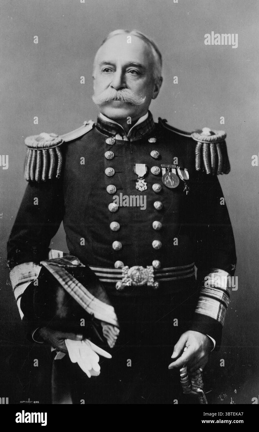 Admiral George Dewey ( 1837 - 1917 ) admiral of the United States Navy ...
