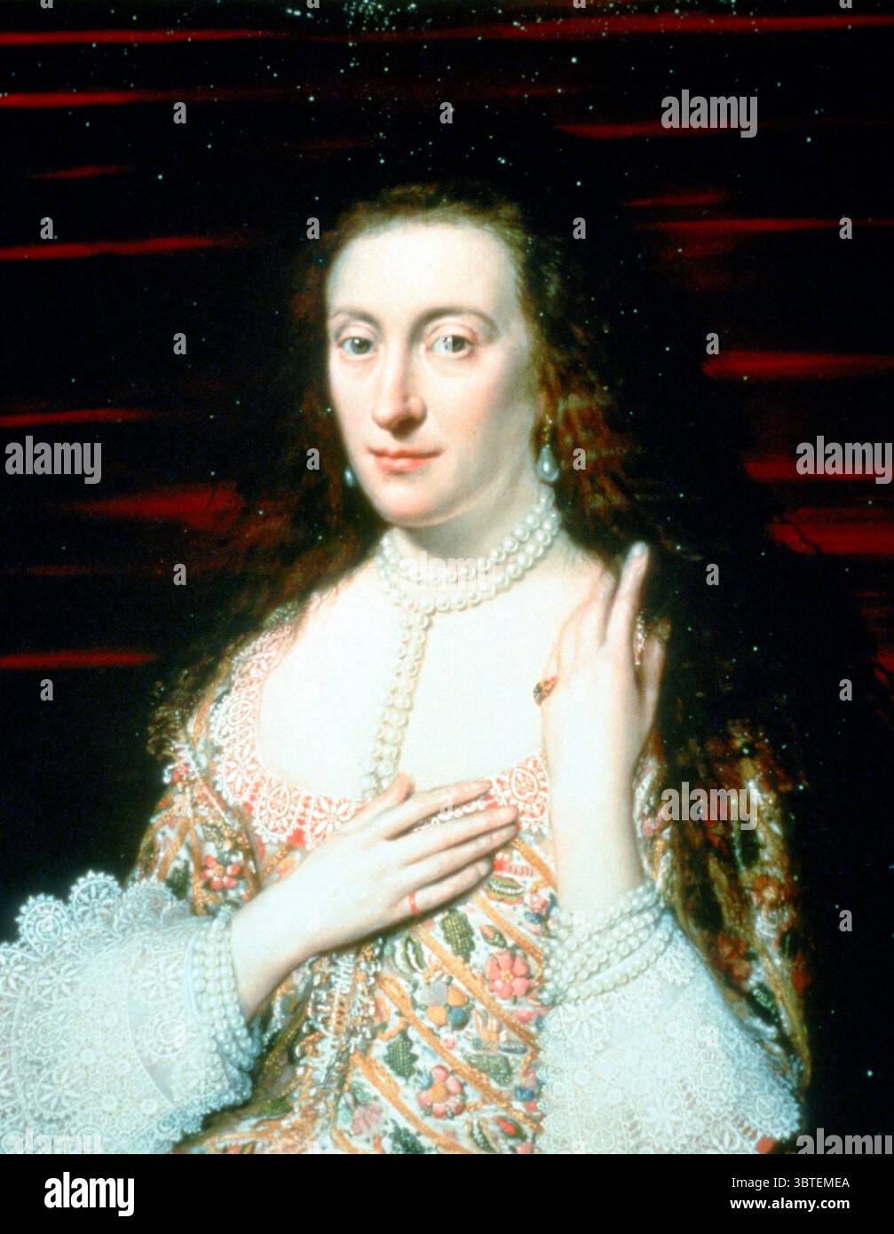 Elizabeth of Bohemia with flowing hair, by michiel Van Miereveld. From ...
