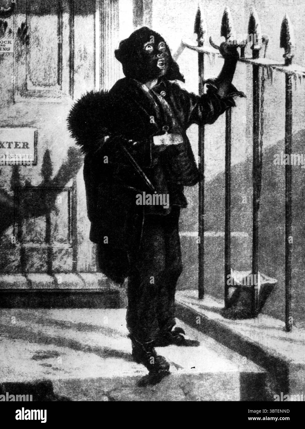 Boy chimney sweep Early 19th century Stock Photo - Alamy