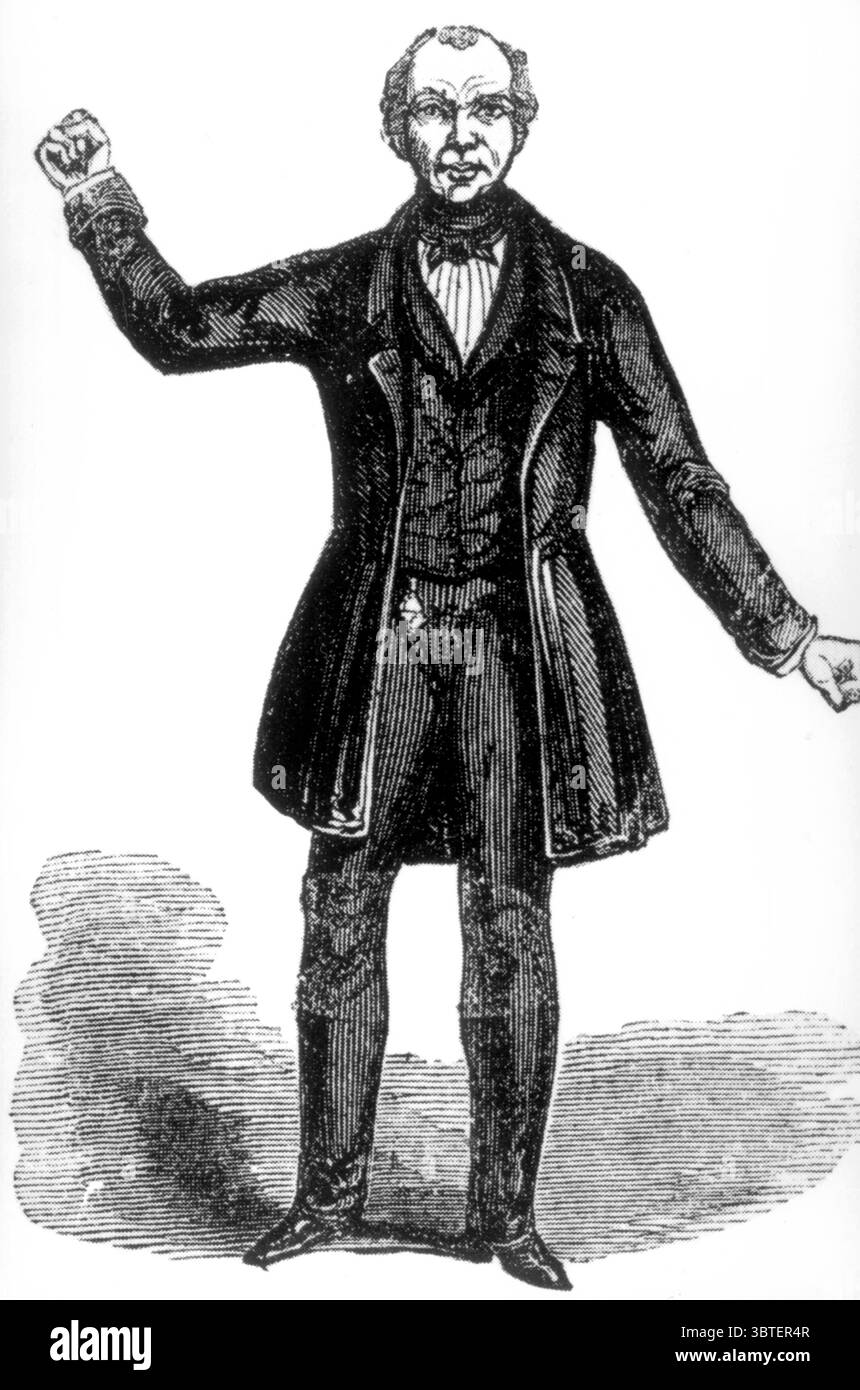 Feargus O'Connor, the most vocal leader of the Chartist Movement Stock ...
