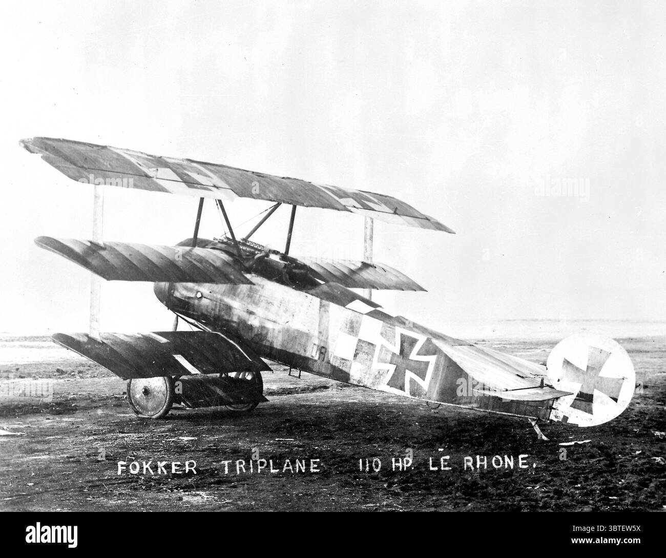 The Fokker Triplane (110 hp Le Rhone) was one of the most controversial ...