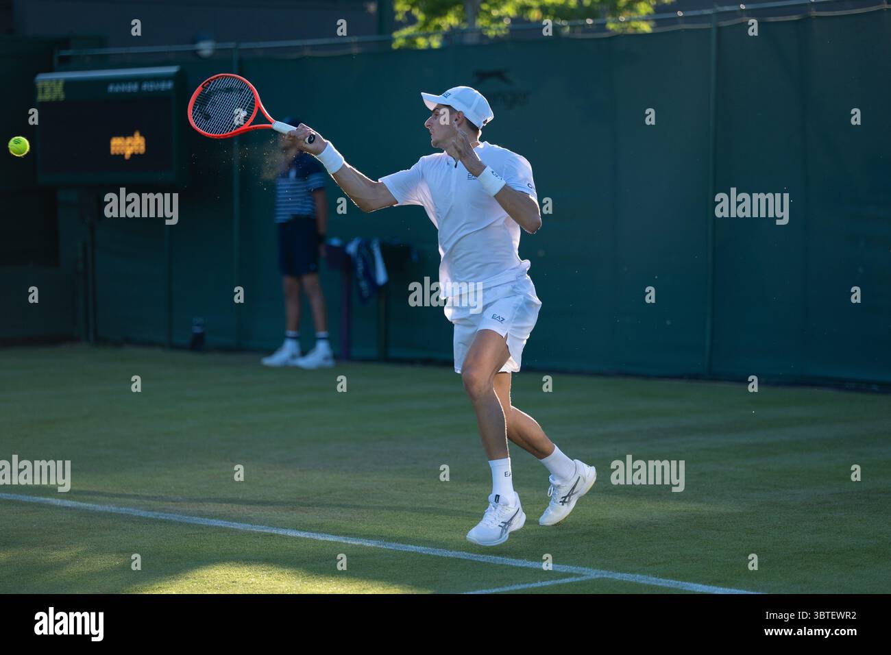 LONDON, ENGLAND - JUNE 30: Matteo Arnaldi of Italy during Wimbledon ...
