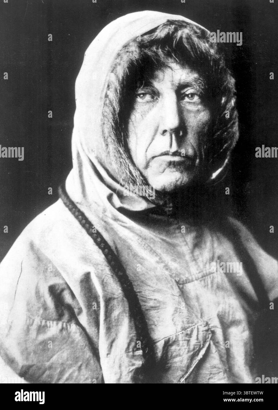 Captain Roald Amundsen First man to reach the South Pole in 1911 Stock ...