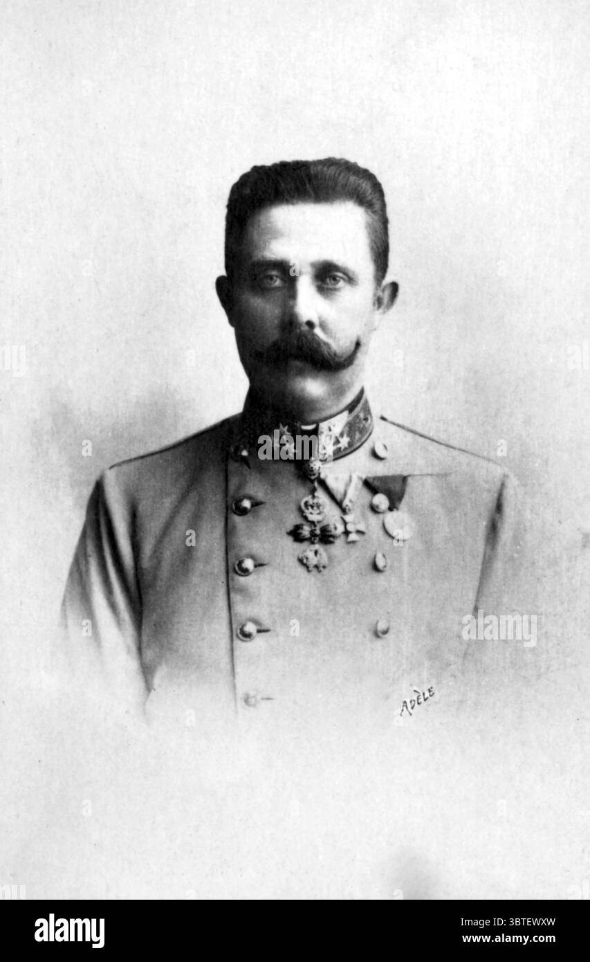 Francois Ferdinand - Archduke of Austria - (full name Franz Ferdinand ...