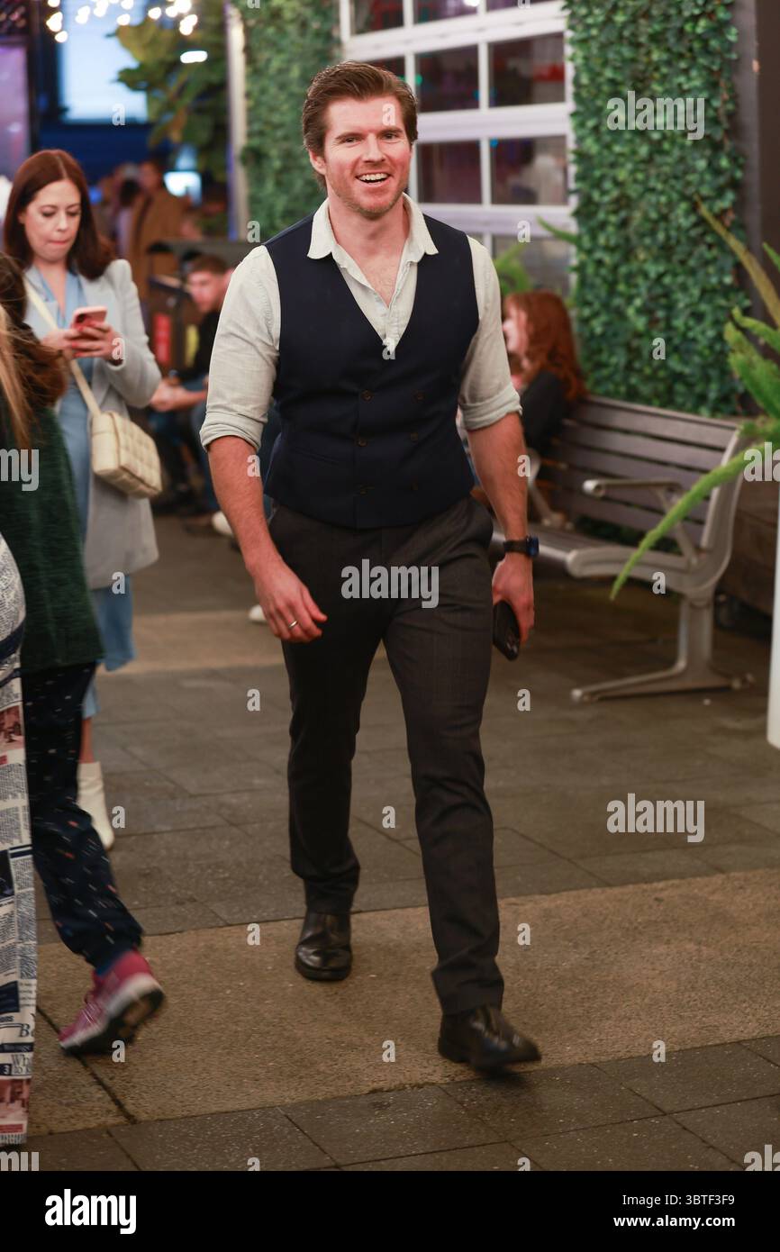 Chris Stanley attends the Sydney premiere of Fantastic Four, First ...