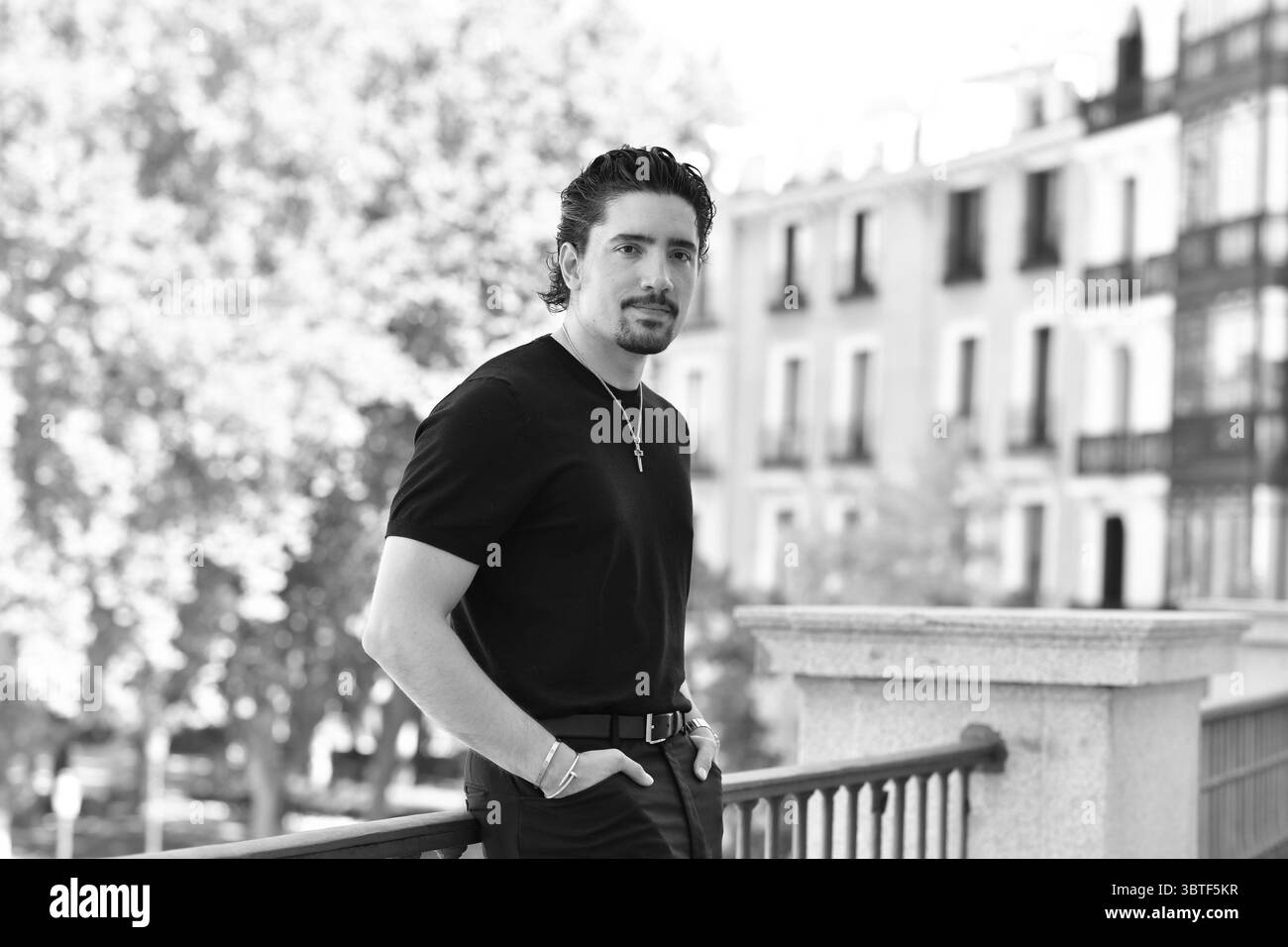 Mexican singer Alex Fernandez poses during a portrait session at the ...
