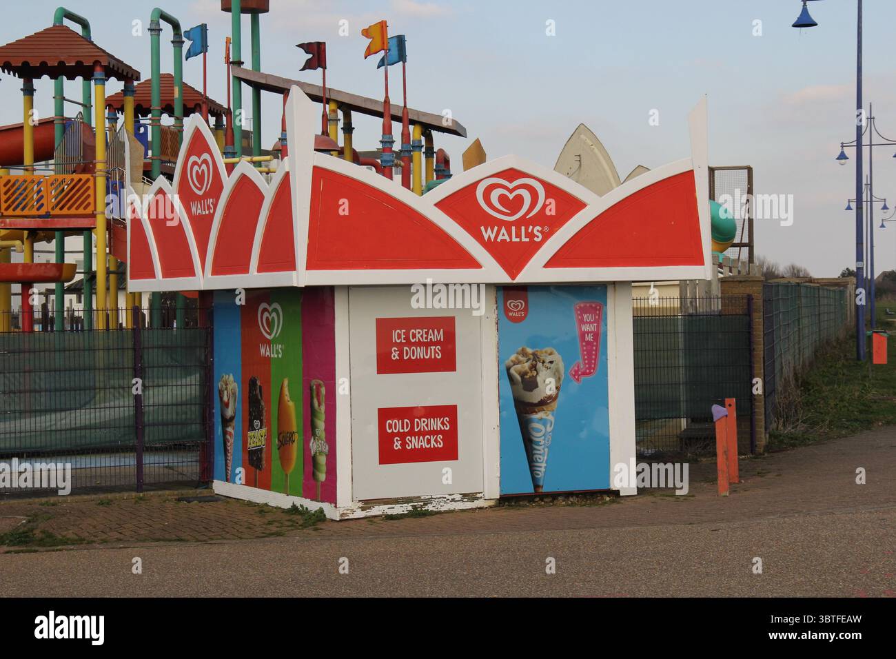 Former Fort Fun Site Eastbourne. Fort Fun was a children's play area ...