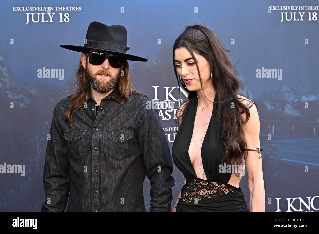 Cameron Lee Vamp mit Ehefrau LeeAnna Vamp bei der Weltpremiere des ...