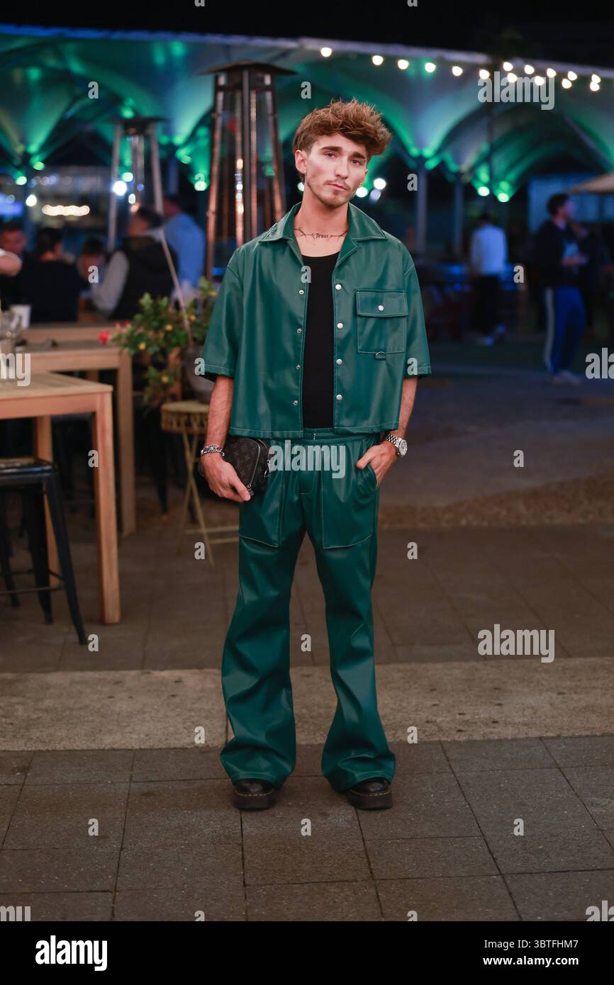 Ash Hodgkinson attends the Sydney premiere of Fantastic Four, First ...