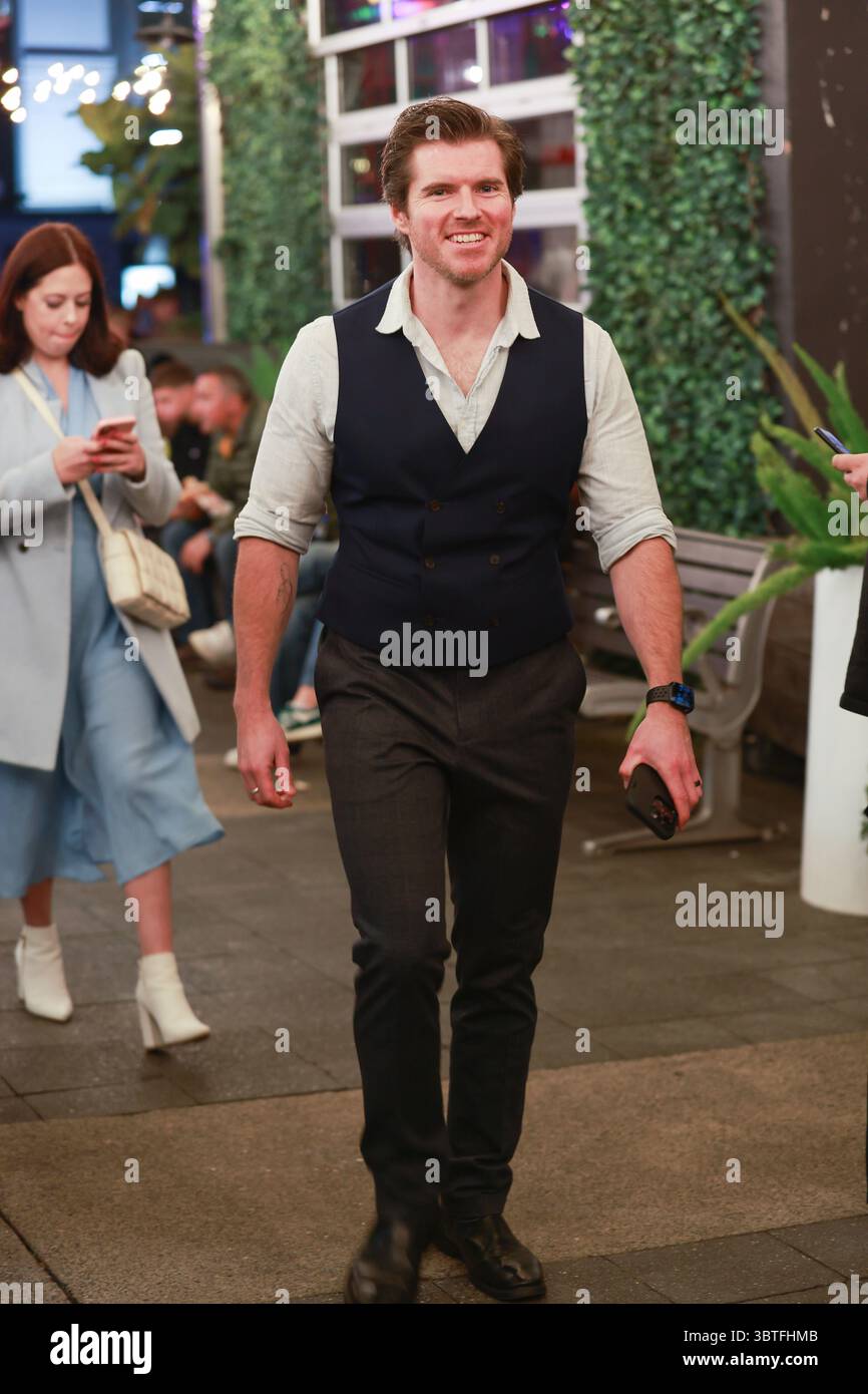 Chris Stanley attends the Sydney premiere of Fantastic Four, First ...