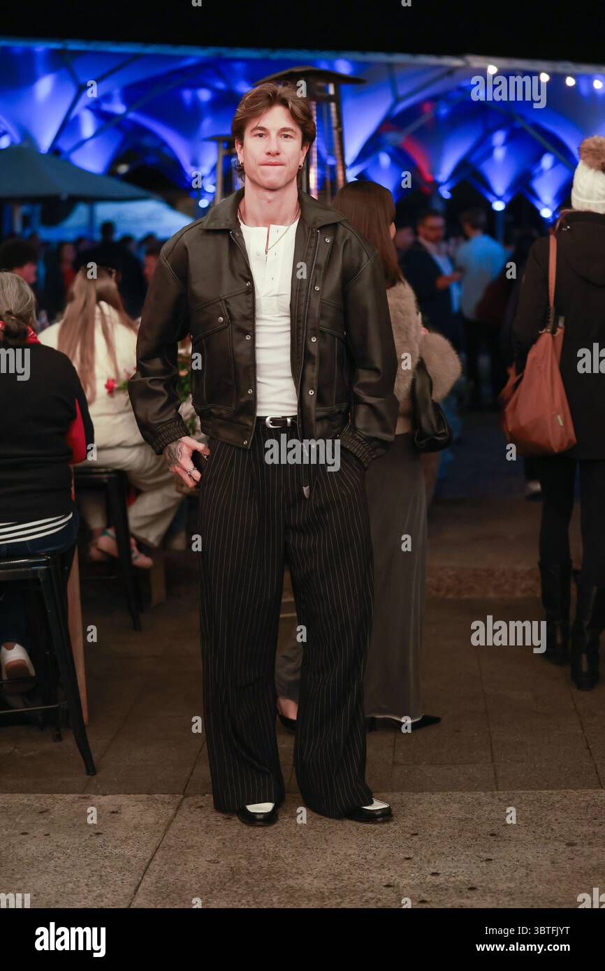 Josh Carroll attends the Sydney premiere of Fantastic Four, First Steps ...