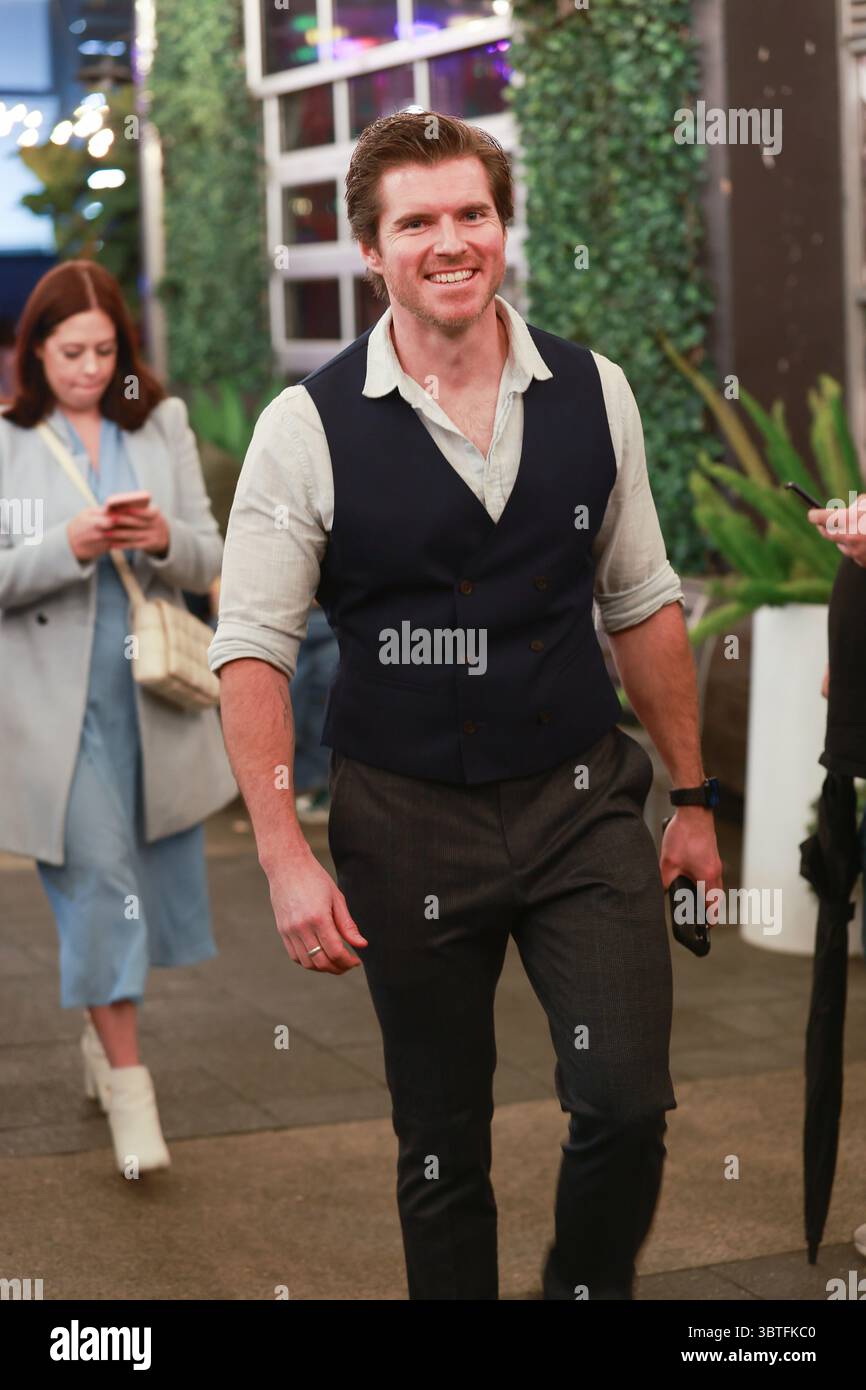 Chris Stanley attends the Sydney premiere of Fantastic Four, First ...