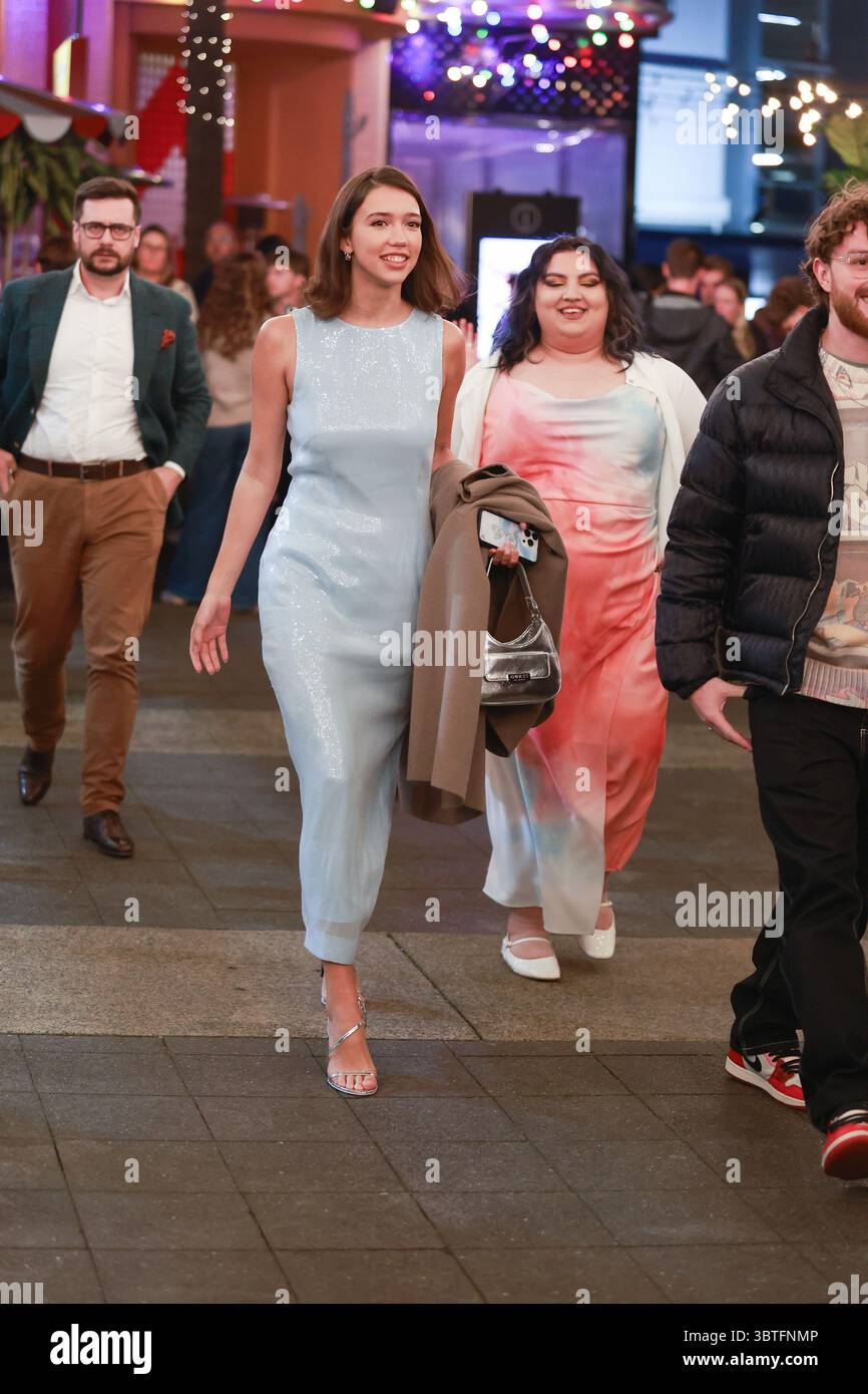 Lucia Field attends the Sydney premiere of Fantastic Four, First Steps ...