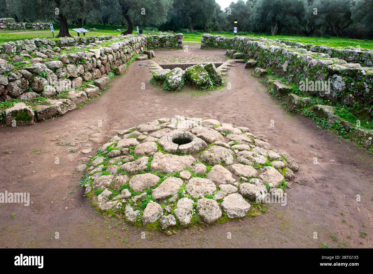 Italy, Sardinia, Oristano, Paulilatino - Sanctuary of Santa Cristina ...