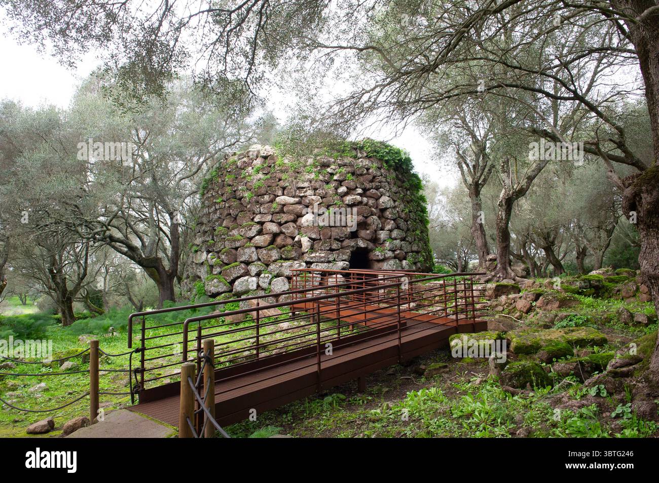 Italy, Sardinia, Oristano, Paulilatino - Sanctuary of Santa Cristina ...