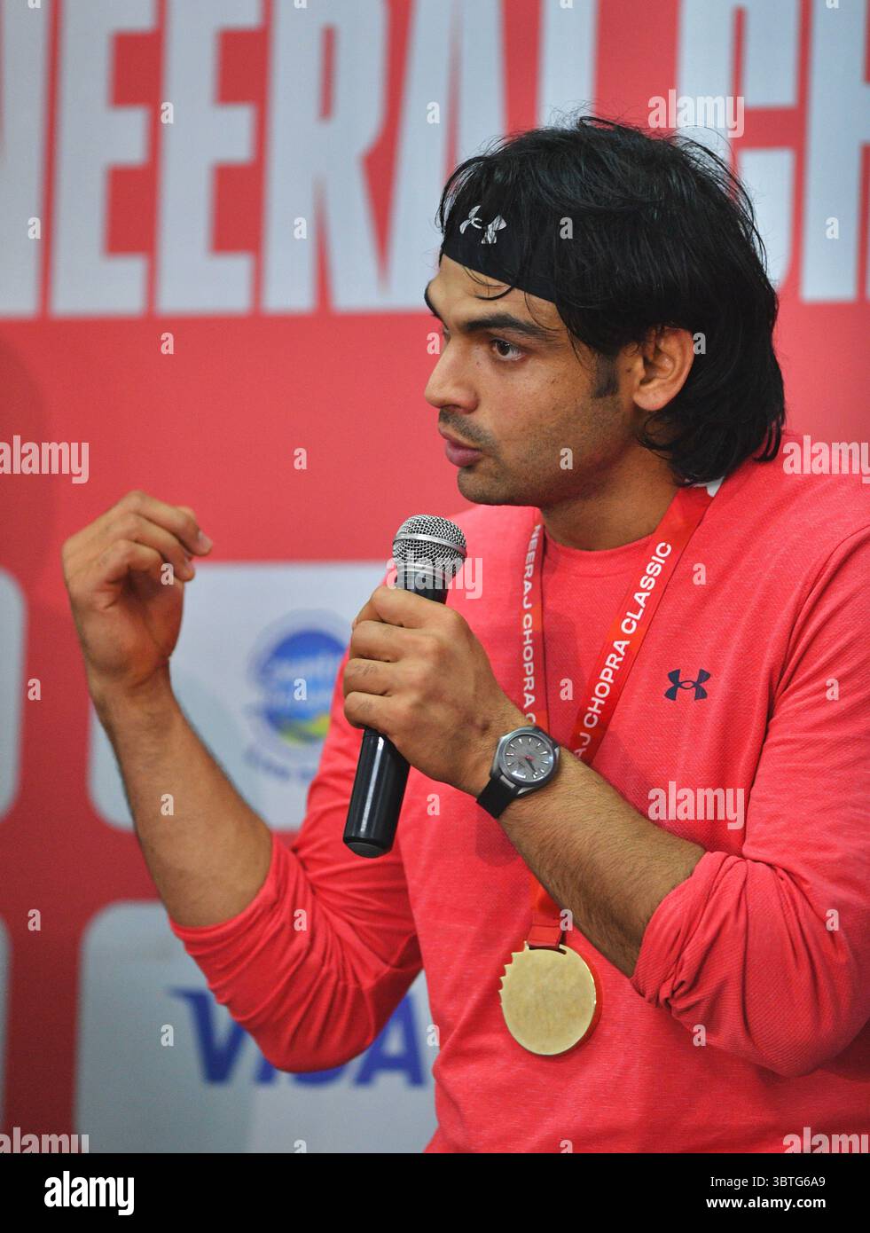 Bengaluru, India. 5th July, 2025. Neeraj Chopra classic 2025 post event ...