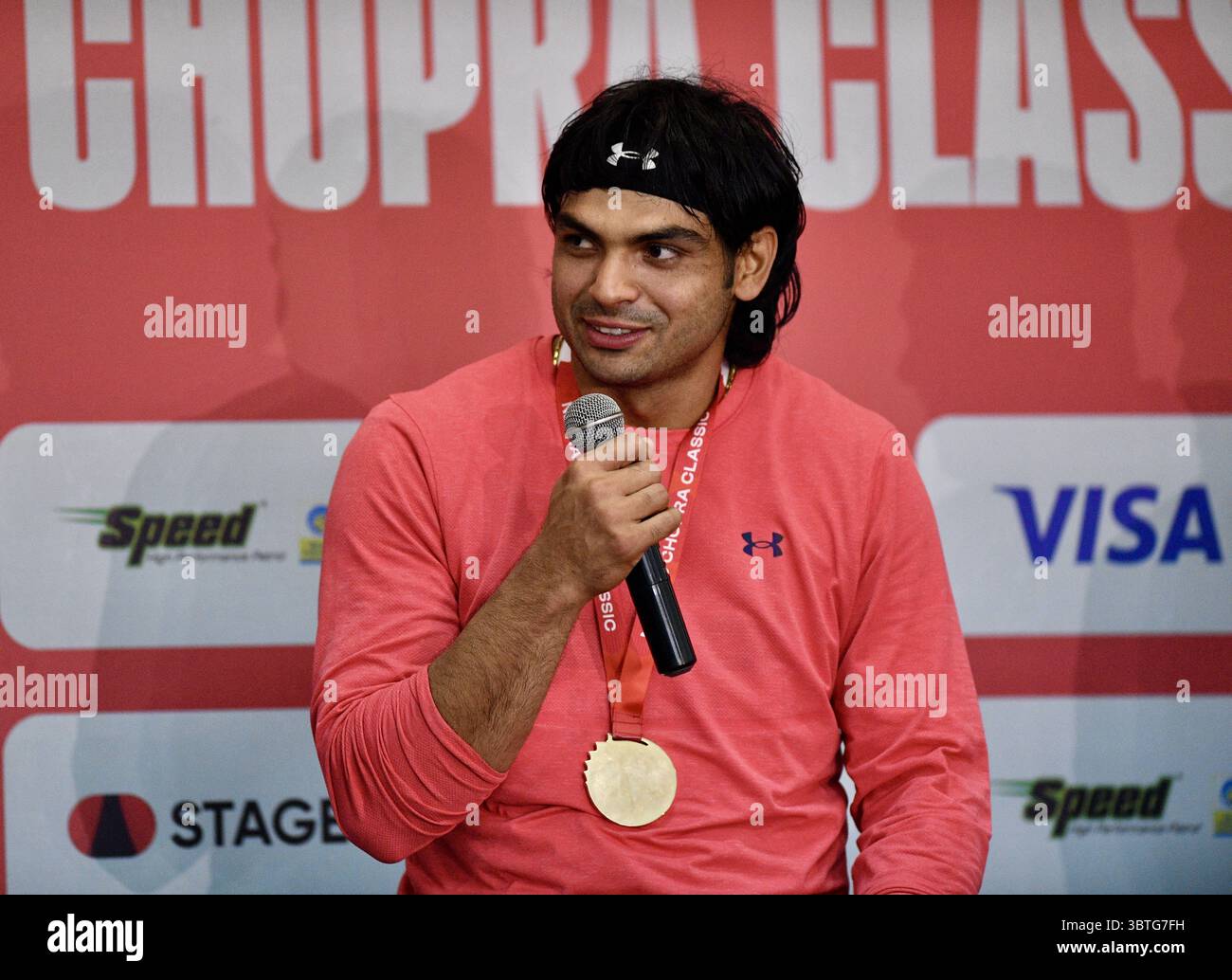 Bengaluru, India. 5th July, 2025. Neeraj Chopra classic 2025 post event ...