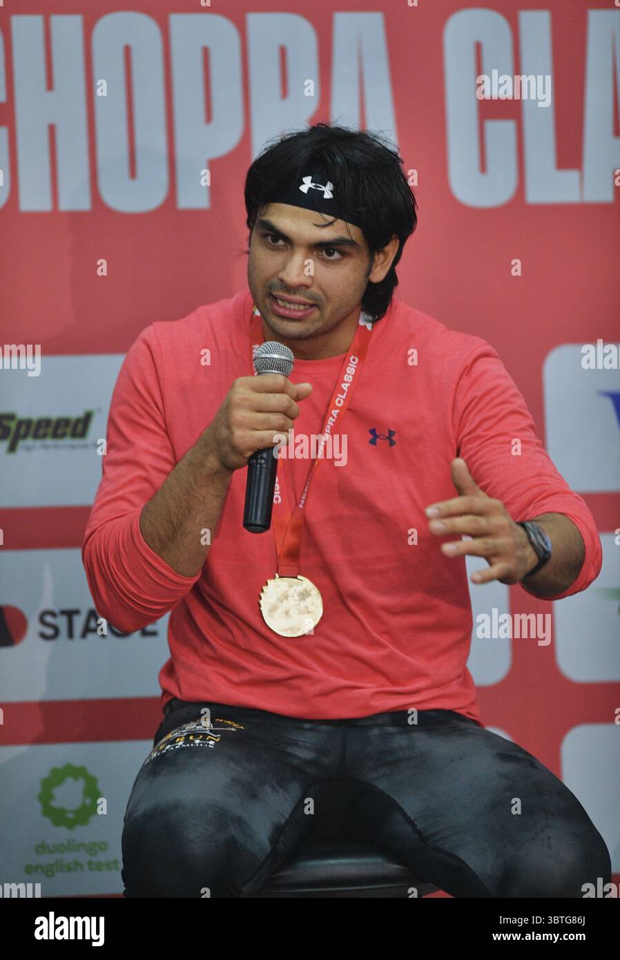 Bengaluru, India. 5th July, 2025. Neeraj Chopra classic 2025 post event ...