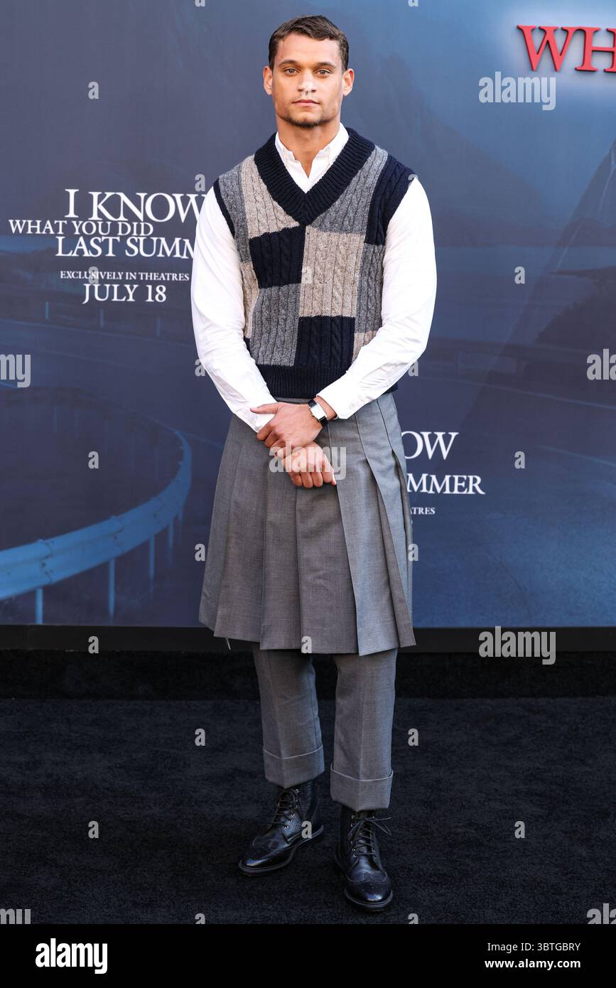 LOS ANGELES, CALIFORNIA, USA - JULY 14: American actor Tyriq Withers ...