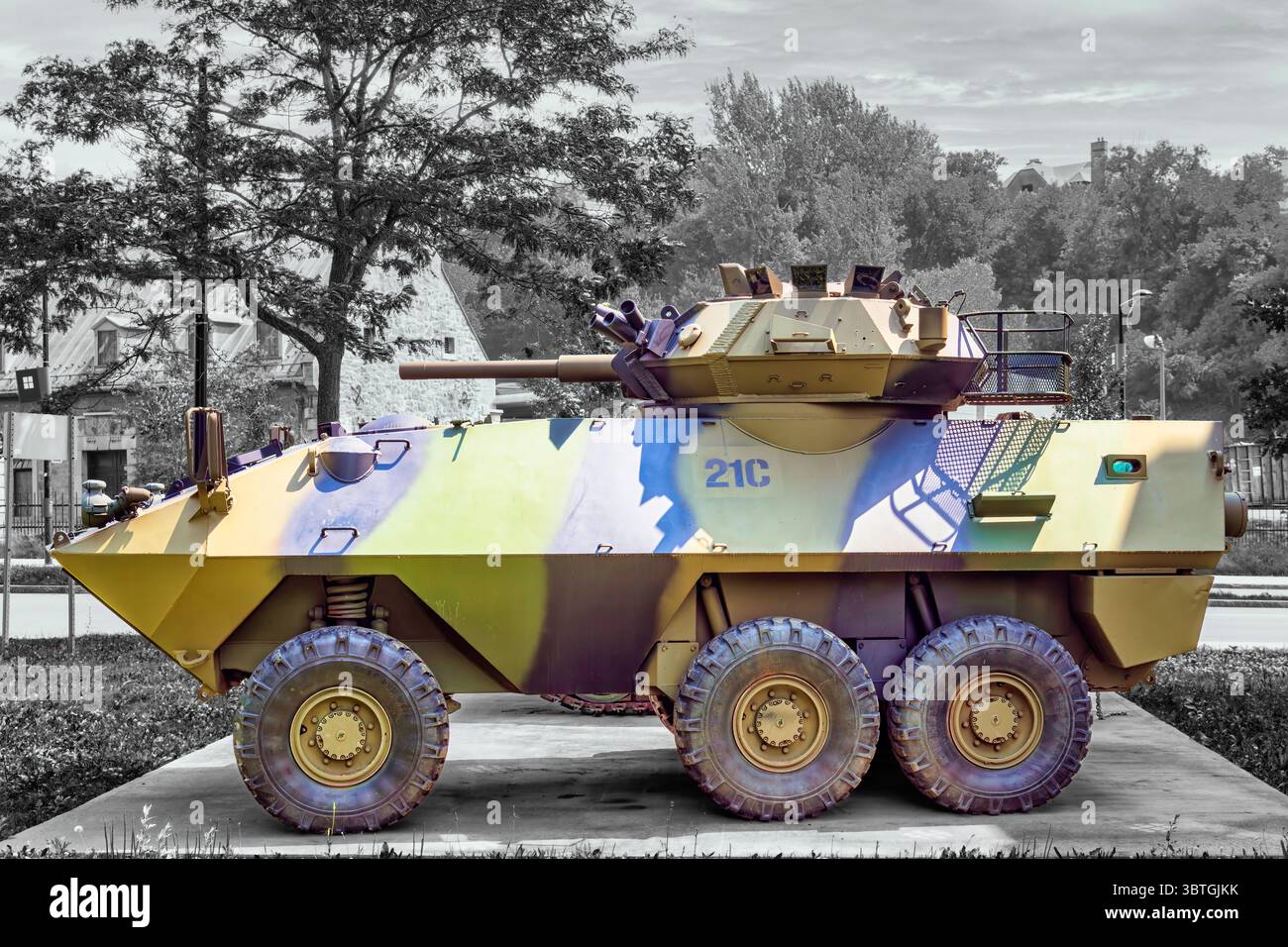 Military APC - side views Stock Photo - Alamy