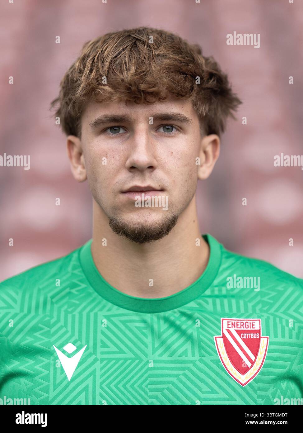 15 July 2025, Brandenburg, Cottbus: Adam Laszczynski is a goalkeeper ...