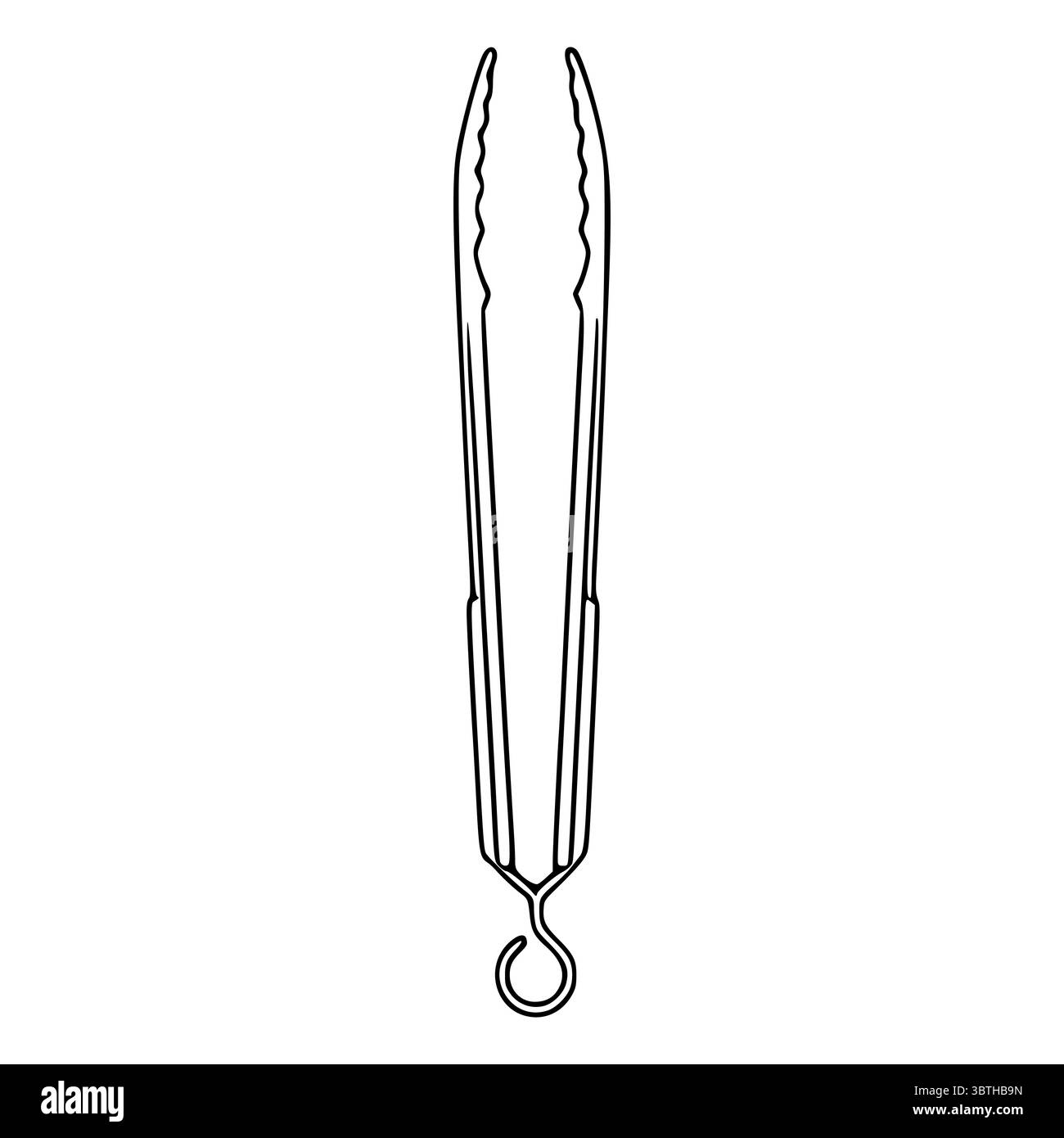 Mini tongs Stock Vector Images - Alamy