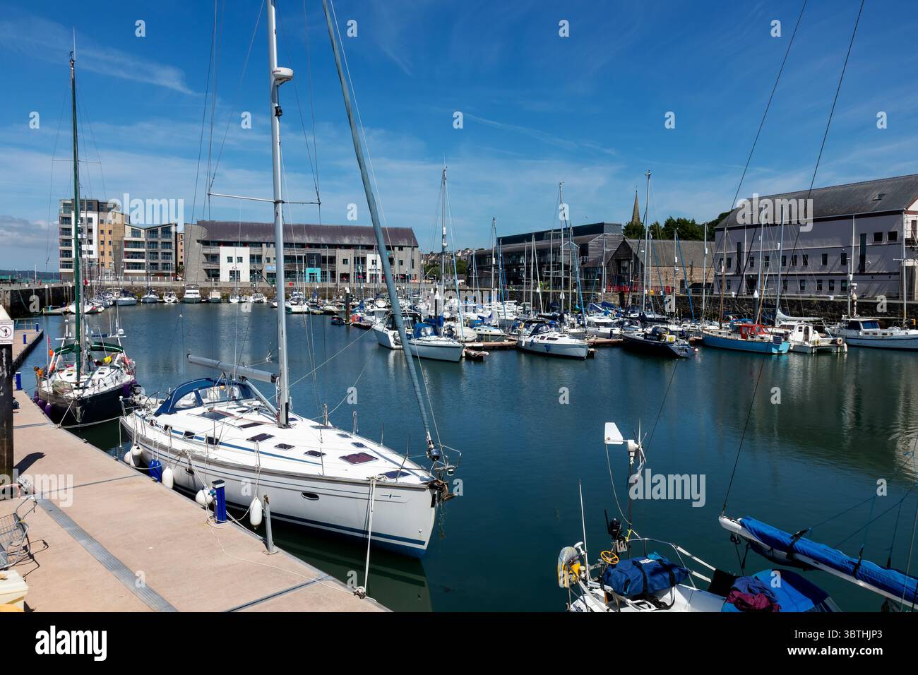 Victoria Dock, Caernarfon Harbour Trust, Caernafon, Gwynedd, North ...