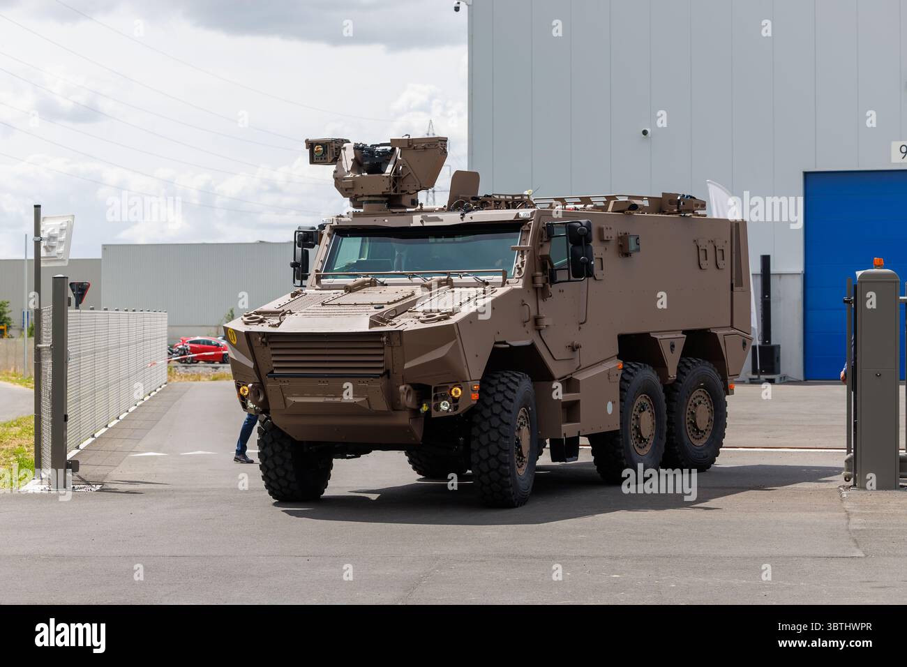 The first Griffons, multi-purpose armoured vehicles, assembled in ...
