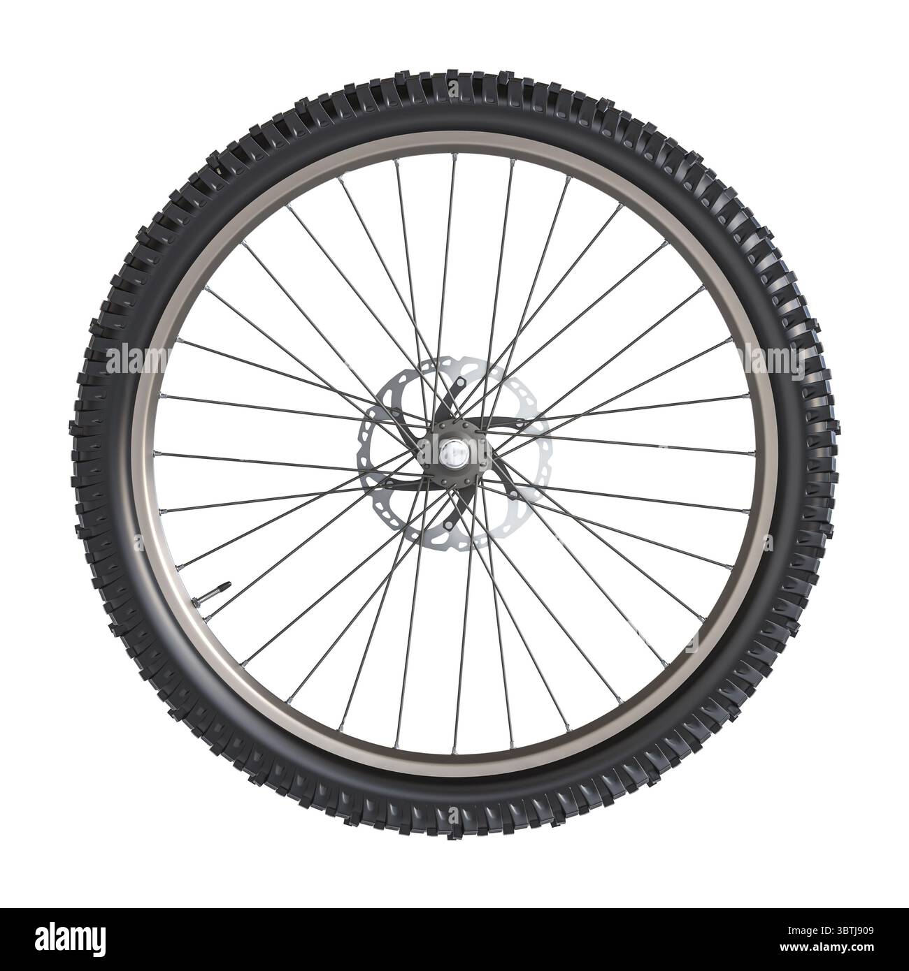 mtb Bicycle wheel 3d on transparent background Stock Photo - Alamy