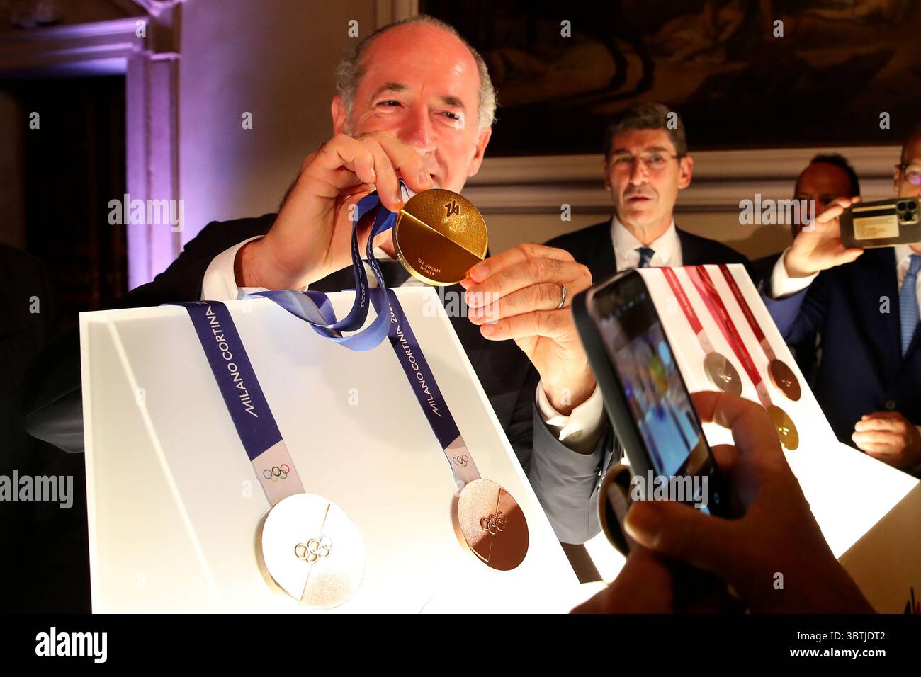 Milan Cortina 2026 Olympic and Paralympic Games Medals Presentation at ...