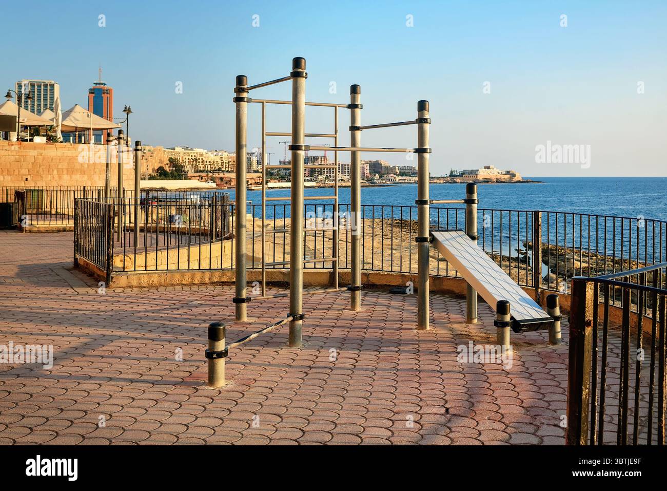 Heavy-duty stainless steel pull-up bar structure with multiple bars ...