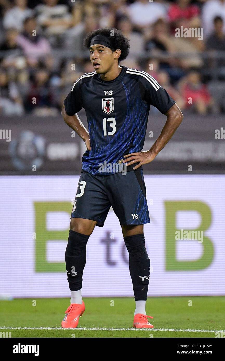 Yongin, Korea Republic. 15 July, 2025. Ryo Germain #13 of Japan during ...
