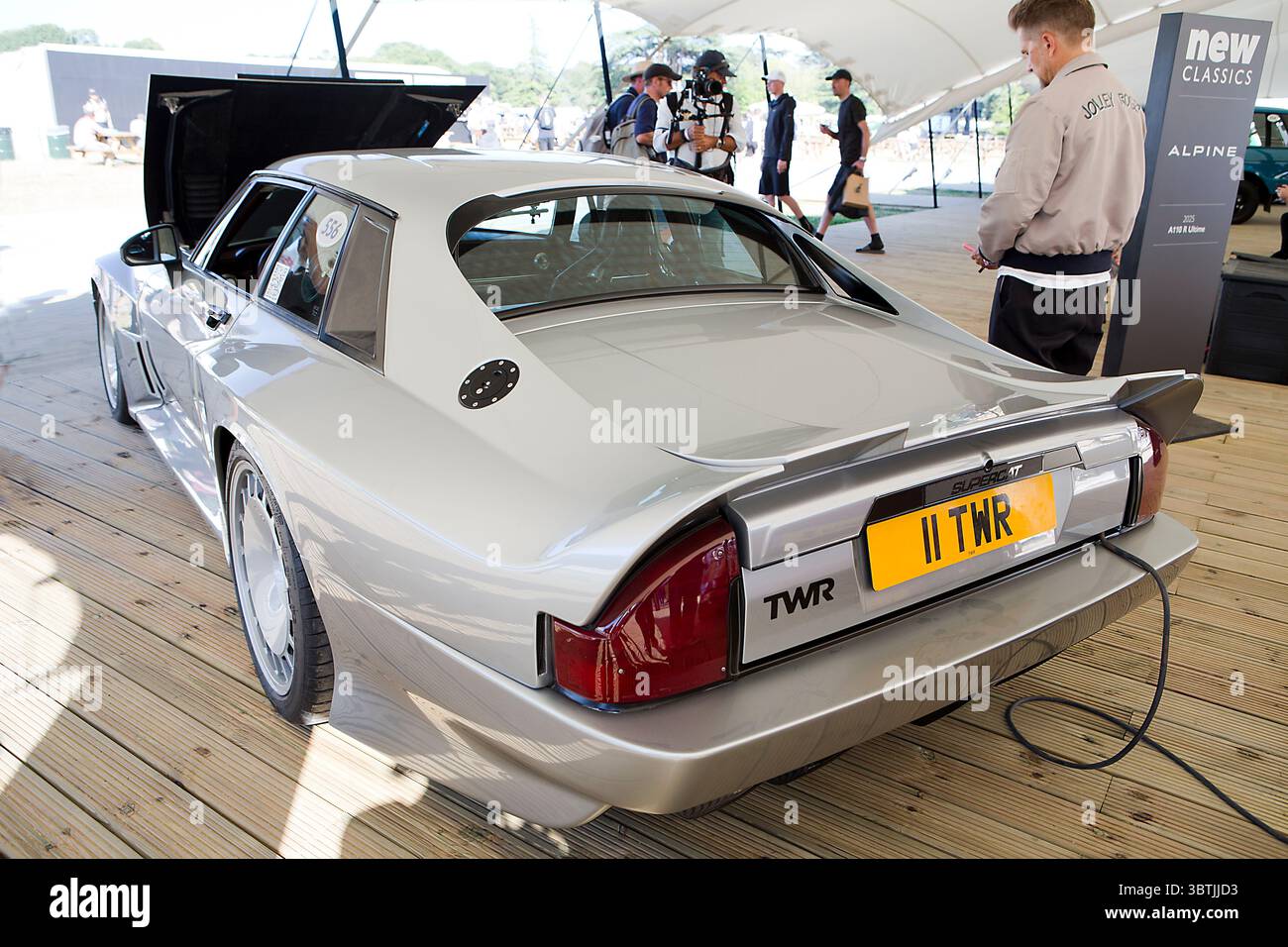 The 660 bhp Jaguar XJS 'Supercat', (Restomod), car at The Festival of ...