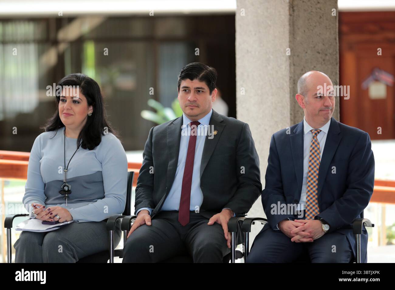 October 11, 2019: 11/10/2019 Entrevista con el presidente de la RepÃ ...