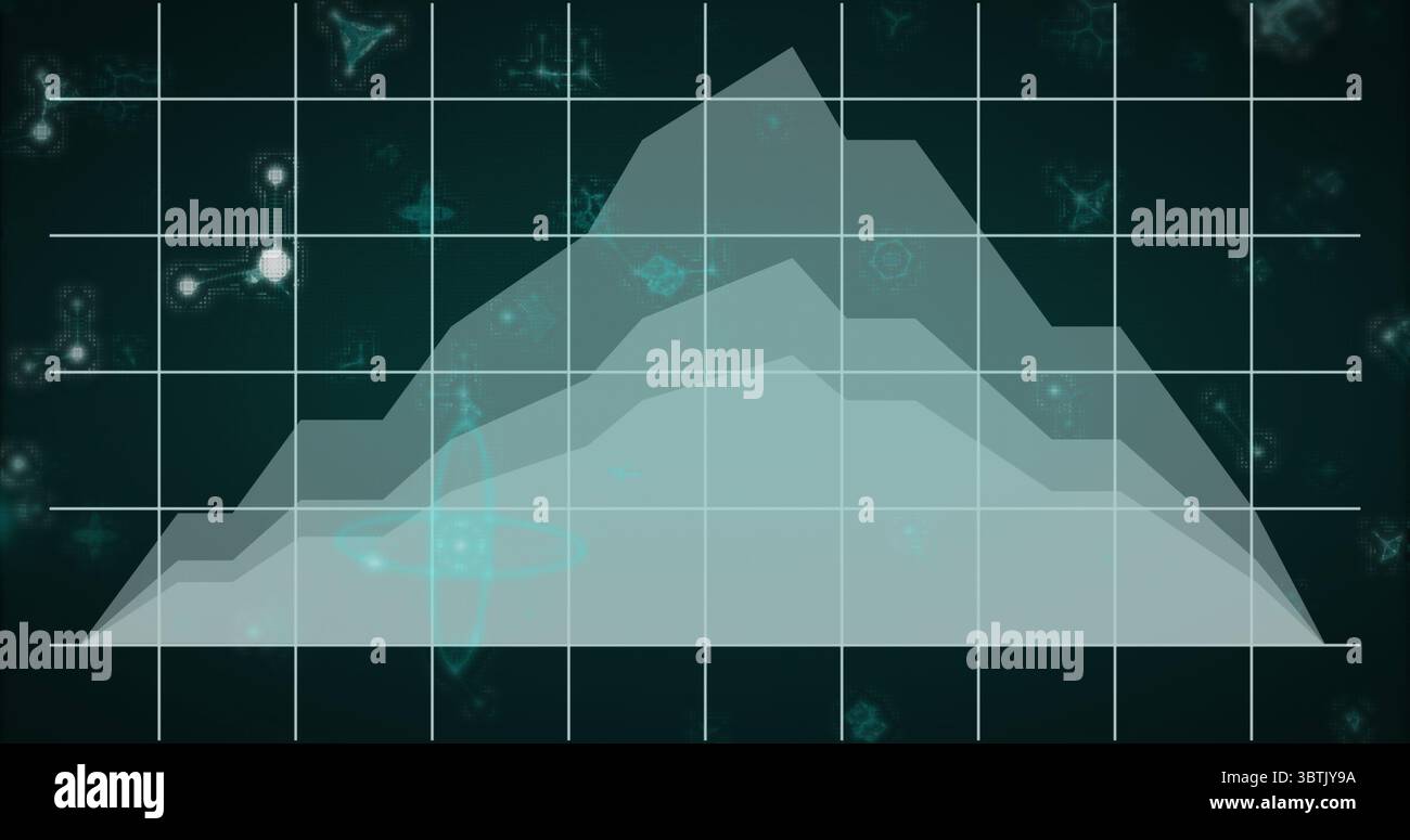 Displaying translucent area graphs hi-res stock photography and images ...