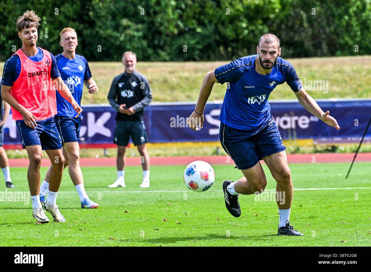15.07.2025, Stadion Am Unteren Hart, Bad W?rishofen, GER, 2. BL, SV ...