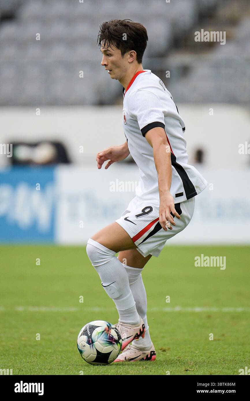 Yongin, Korea Republic. 15 July, 2025. Matthew Elliot Wing Kai Orr #9 ...