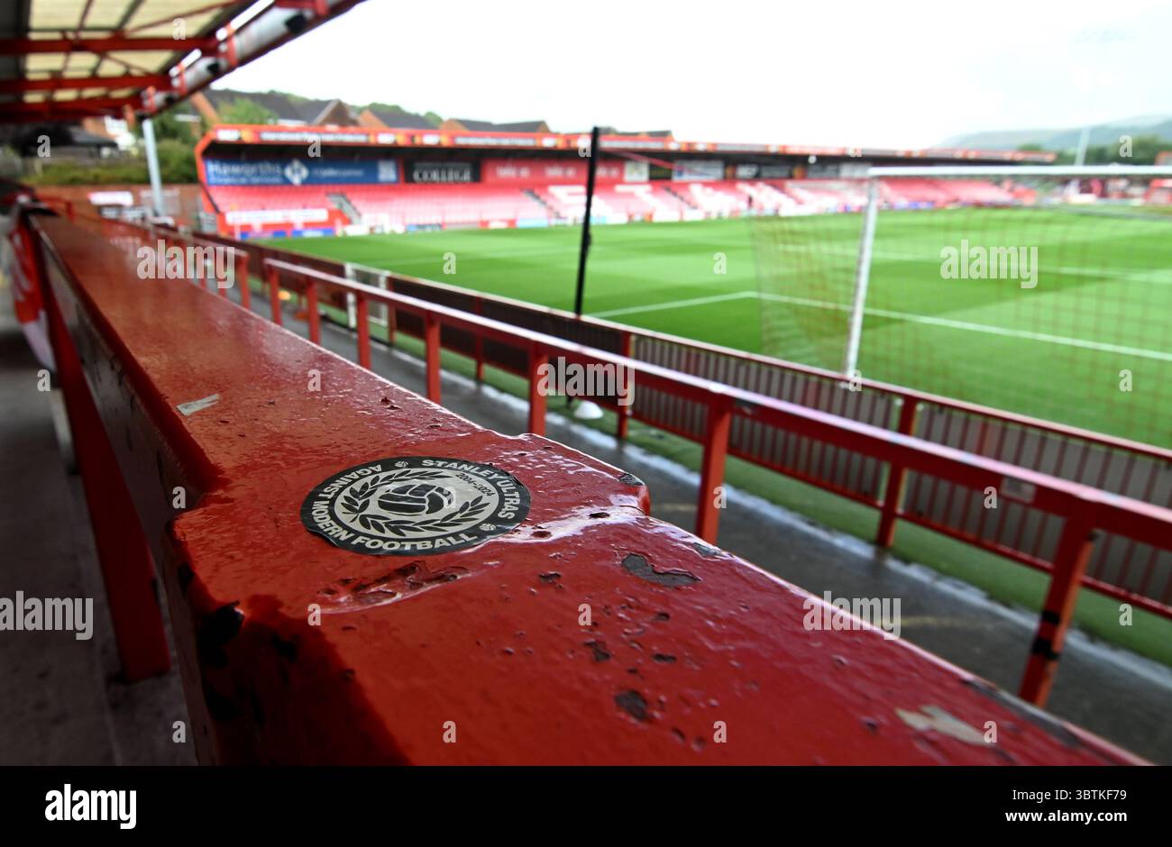 General view of the stadium before the pre-season friendly match at the ...
