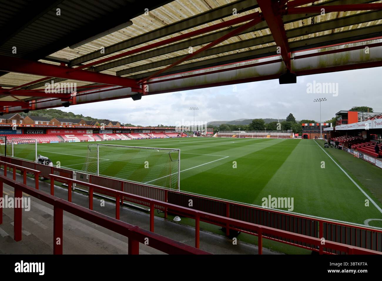 General view of the stadium before the pre-season friendly match at the ...