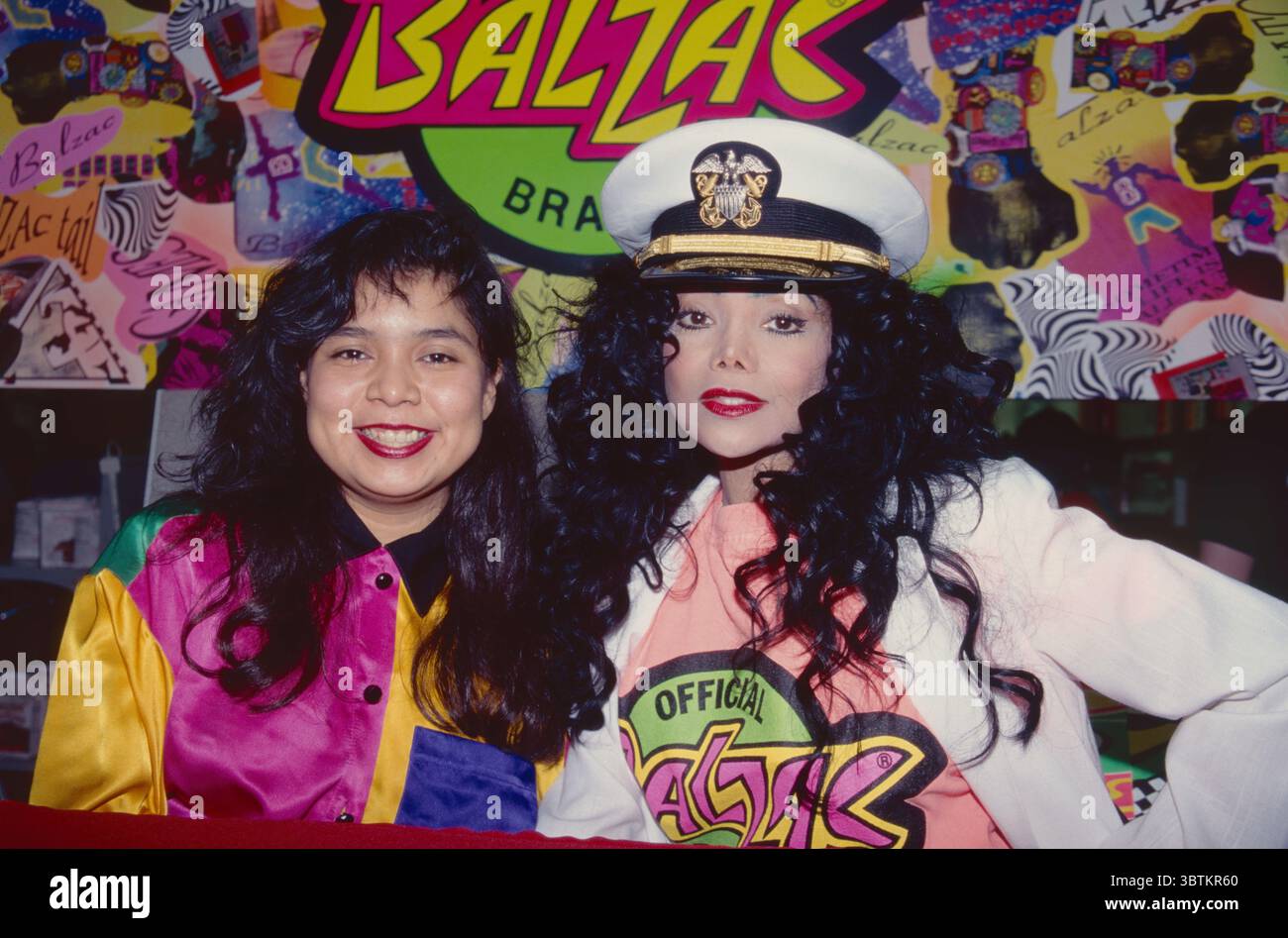 La Toya Jackson promoting Balzac Balloon Balls with teenage toy tycoon ...