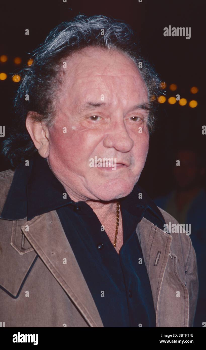 Johnny Cash at a performance of Gore Vidal’s “The Best Man” at the ...