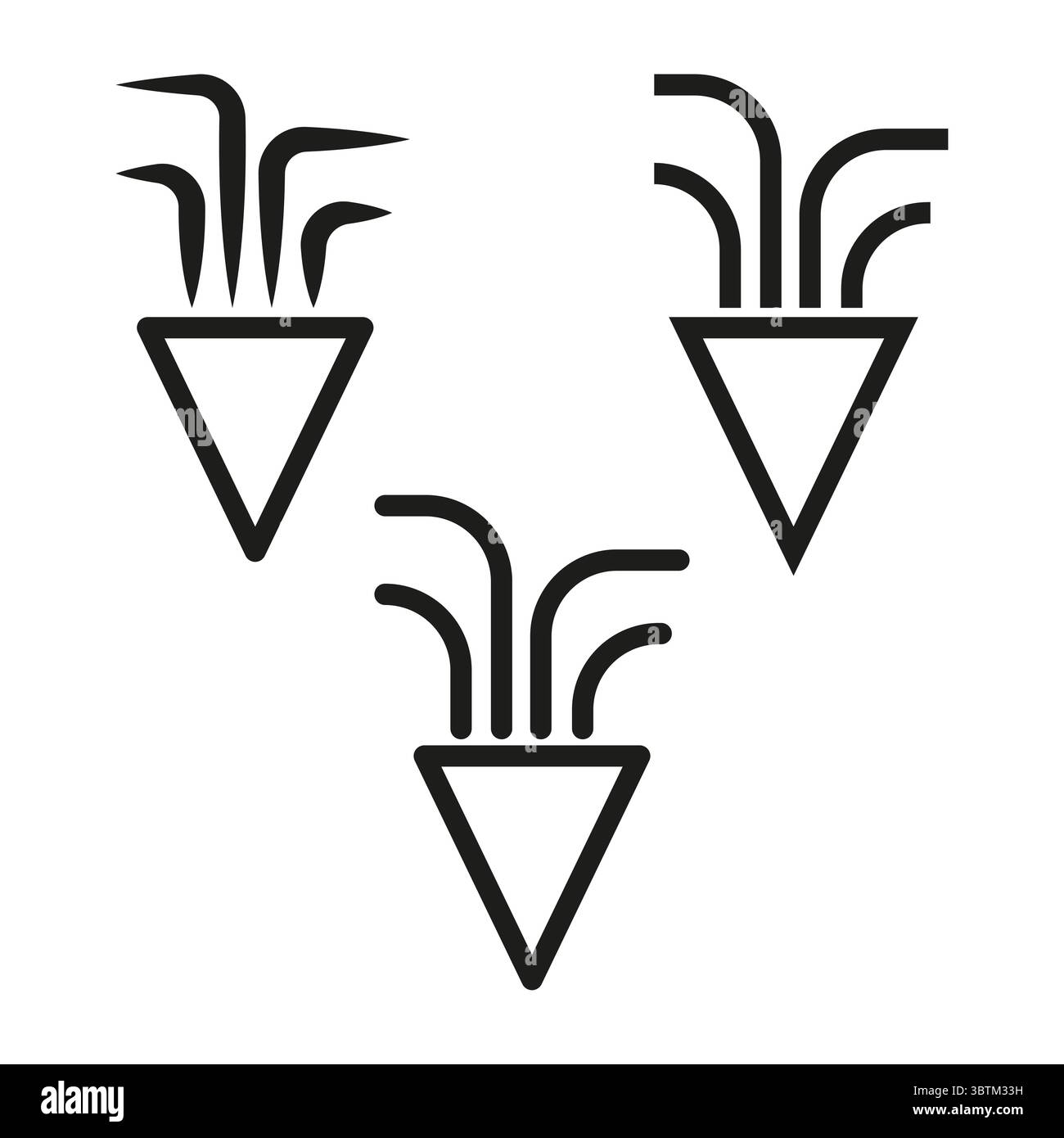 Carrot icon set. Vegetable food symbol. Organic garden element. Vector ...