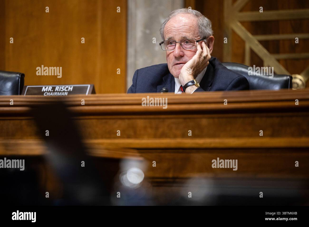 Senate Foreign Relations Committee Chair James Risch (R-Idaho) presides ...